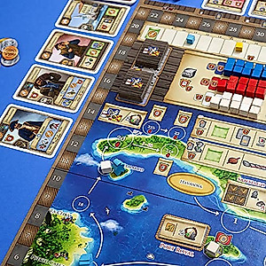 Capstone Games: Maracaibo, Big Box Strategy Board Game, Unique Story Mode Feature, A Nondestructive Legacy-Like Experience, 1 to 4 Players, Ages 12 and Up