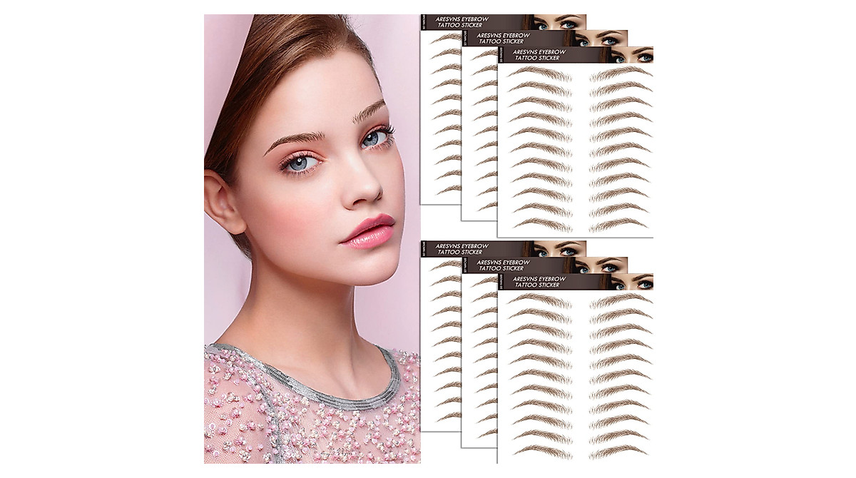 Aresvns 4D Eyebrow Tattoo - Waterproof & Realistic