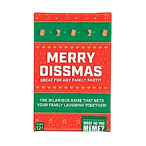 WHAT DO YOU MEME? Merry Dissmas – The Hilarious Family Holiday Party Game Family