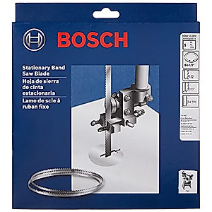 BOSCH BS6412-24M 64-1/2 In. 24 TPI Metal Cutting Stationary Band Saw Blade Ideal for Applications in Metal