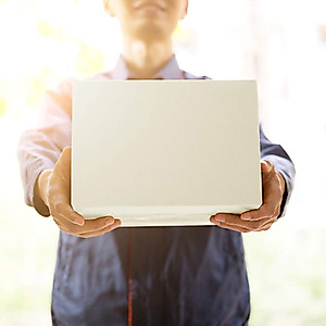 PETAFLOP Cardboard Boxes 6x4x4 Shipping Boxes White Kraft Corrugated Small Mailer Boxes, 25 Pack