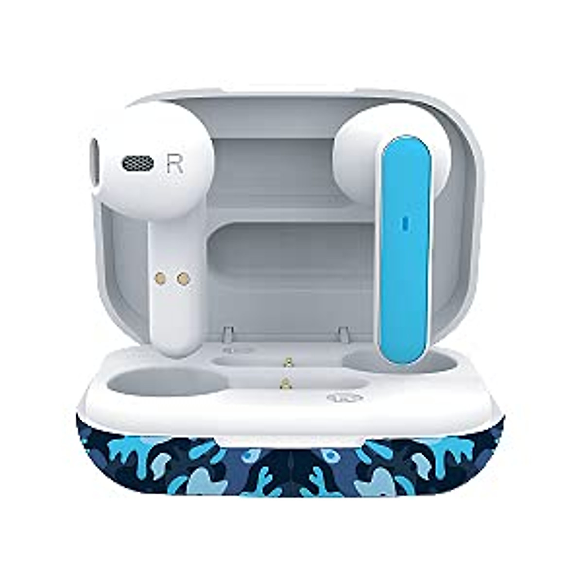 Gabba Goods Safe Sound Earbuds for Kids, Built-in Mic up to 8 Hours of Playing time with Charging Case Kids Proof