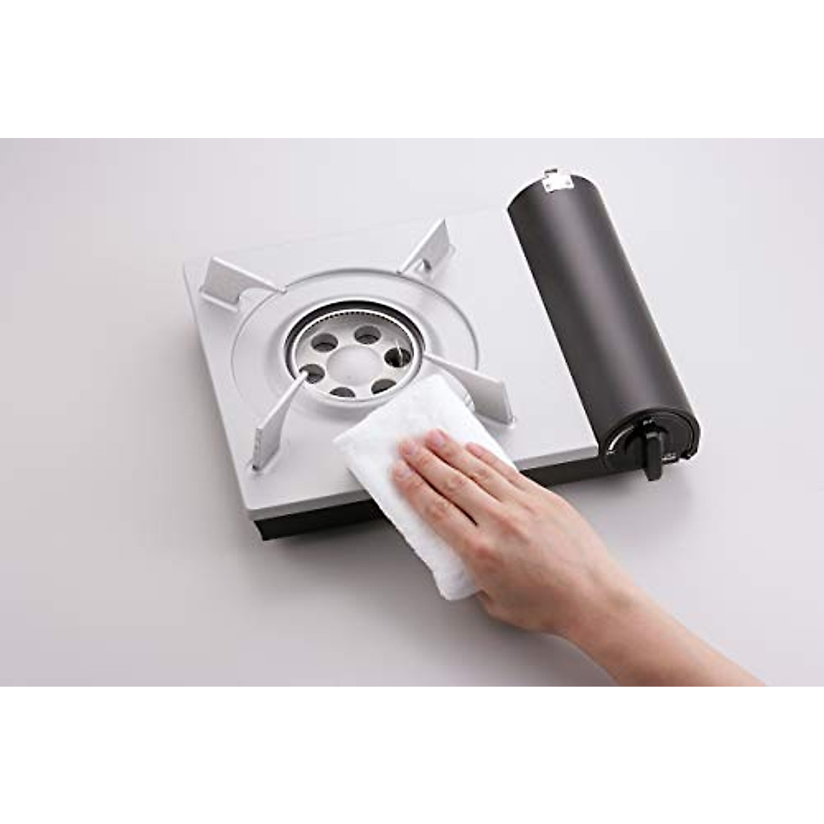 Iwatani America EPR Cassette Feu-EcoPremium Portable Butane Stove Cooktop, Black