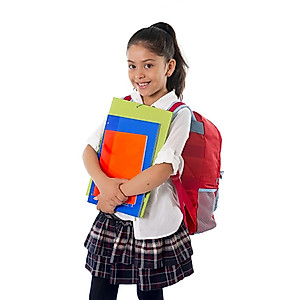 Trail maker Bulk Elementary School Supply Kits, 12 Packs of 45 Piece Wholesale School Supplies for Kids Includes Folders Notebooks Pencils Pens and Much More!