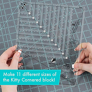 Creative Grids Kitty Cornered Ruler - CGRDH5