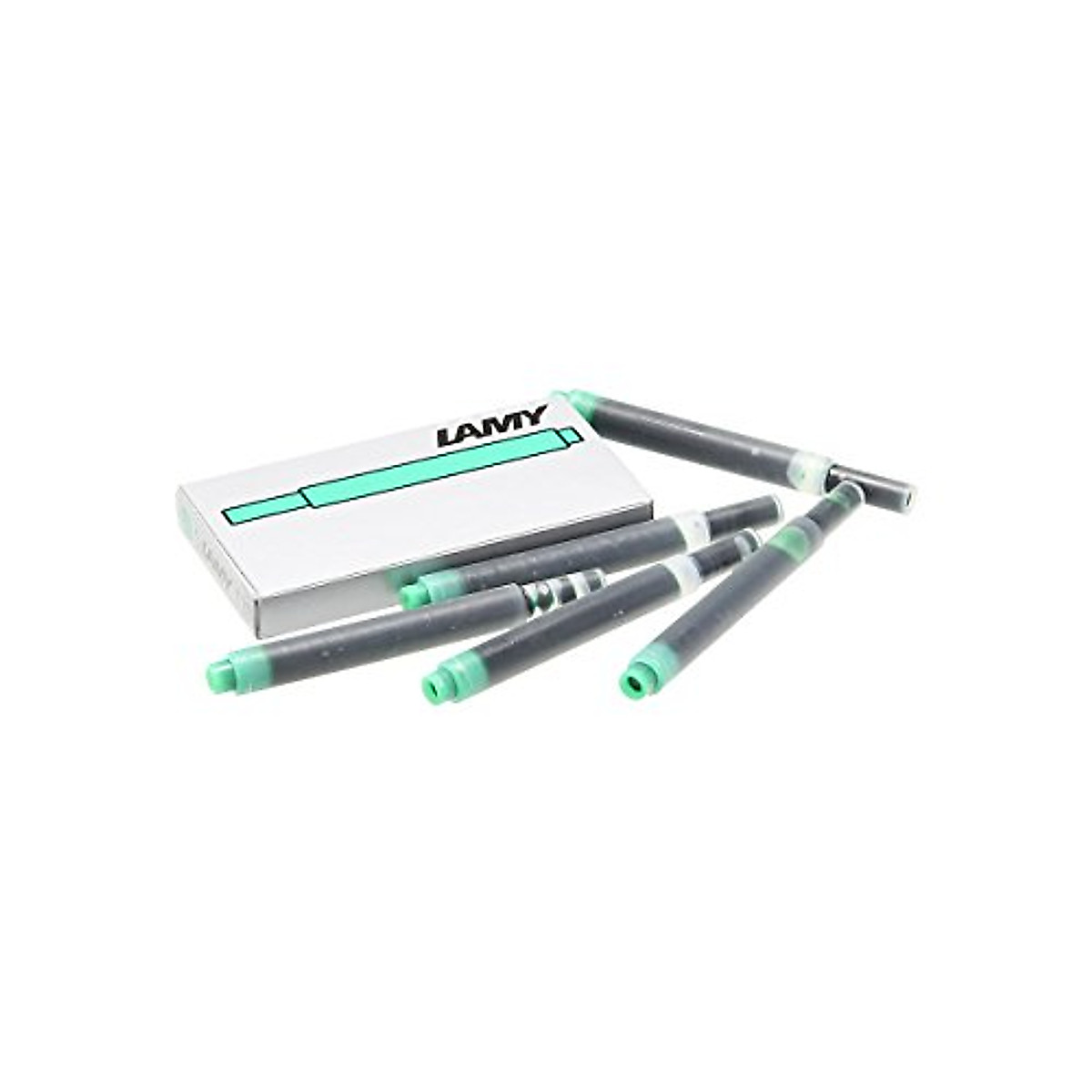 Lamy 5 Green Ink Cartridges