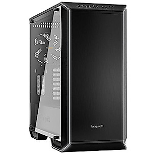 be quiet! Dark Base 700 | ATX Midi Tower PC Case| 2 Pre-Installed Pure Wings 2 Fans | RGB LEDs | Tempered Glass Window | Black | BGW23