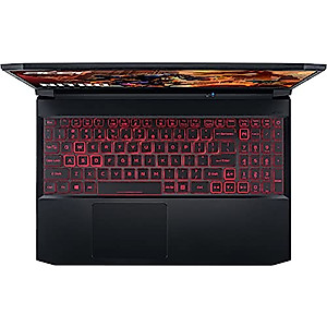 Acer Nitro AN515 Gaming Laptop Six Core Intel i5-11400H up to 4.5Ghz 16GB 512GB SSD 15.6in Full HD HDMI Backlit Keyboard NVIDIA GeForce RTX 3050Ti Win 11 (Renewed)