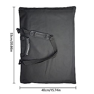 LUKEO Art Portfolio Tote Bag Waterproof Artist Carrying Case Poster Board Storage Drawing Supplies