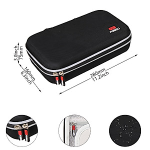 FBLFOBELI Hard Carrying Case for Logitech G Cloud Handheld Gaming Console, Protective Hard Shell Carry Case with Accessories Storage (Case Only)