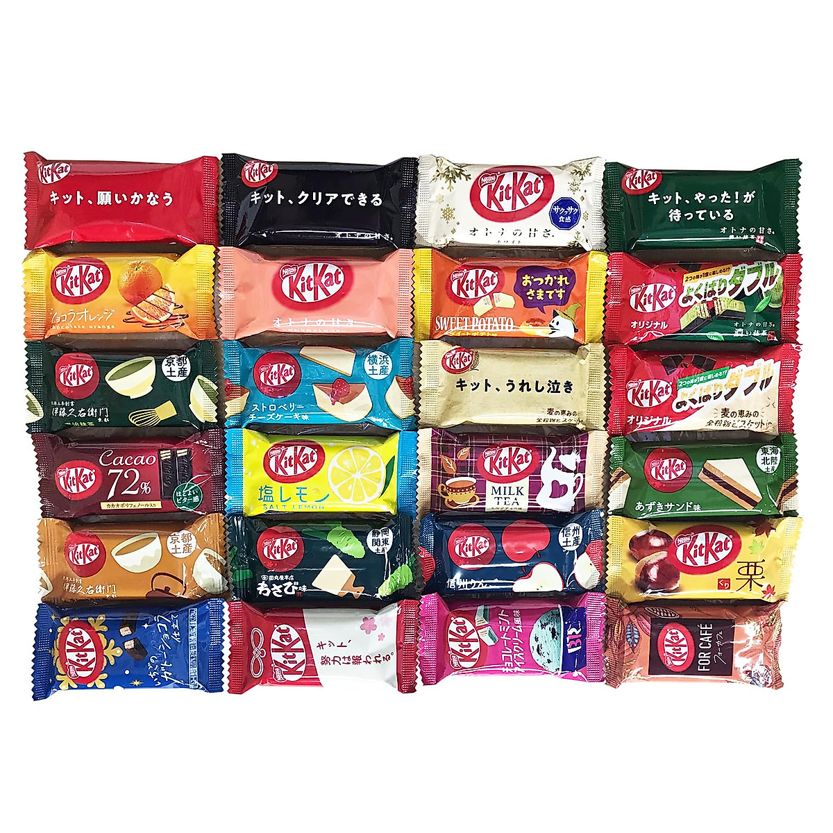 Nestlé Kit Kat Assorted 24 Types - Imported Japanese Chocolate