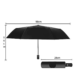 TARVIT Umbrellas Car Rain Umbrellas For Portable Automatic Folding Rain Umbrella Car Sunshade Windproof For Auto Sunshade Accessories