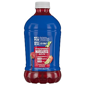 Ocean Spray® Strawberry Margarita Cocktail Mixer, Drink Mixer Made with Real Fruit Juice, 32 Fl Oz Bottle