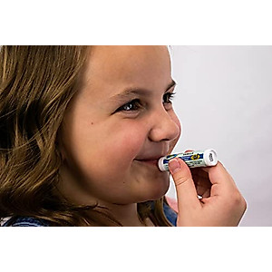 Rubber Ducky - Kid's SPF 44 Lip Balm - Moisturizing Vitamin E Sunscreen For Lips - All Season Broad Spectrum UV Protection - Waterproof 80 Mins -NO-OX Protectant - Clear - Vanilla (3 Packs)