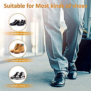 VoMii 4 Pairs Anti-Wrinkle Shoes Crease Protectors Toe Box Decreaser, Shoes Crease Guards for Sneaker and Casual Shoes, Anti Crease Shoe Protectors for Men's 7-12/ Women's 5-8