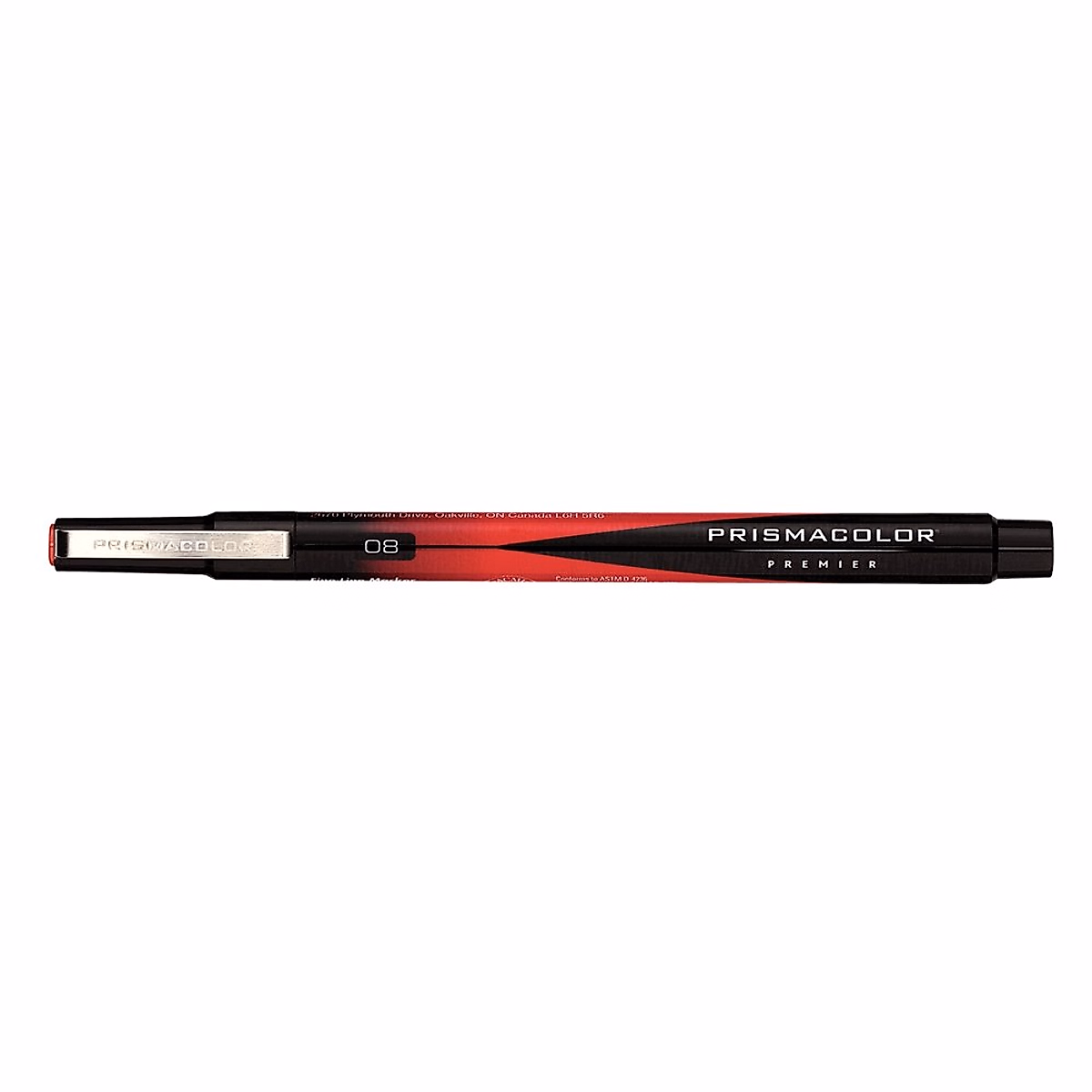 Prismacolor 08 Fine Line Marker, Red (14205)
