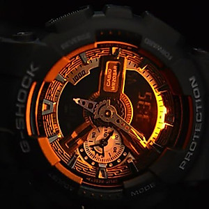 Casio Men's GA110RG-1A G-Shock Black Watch