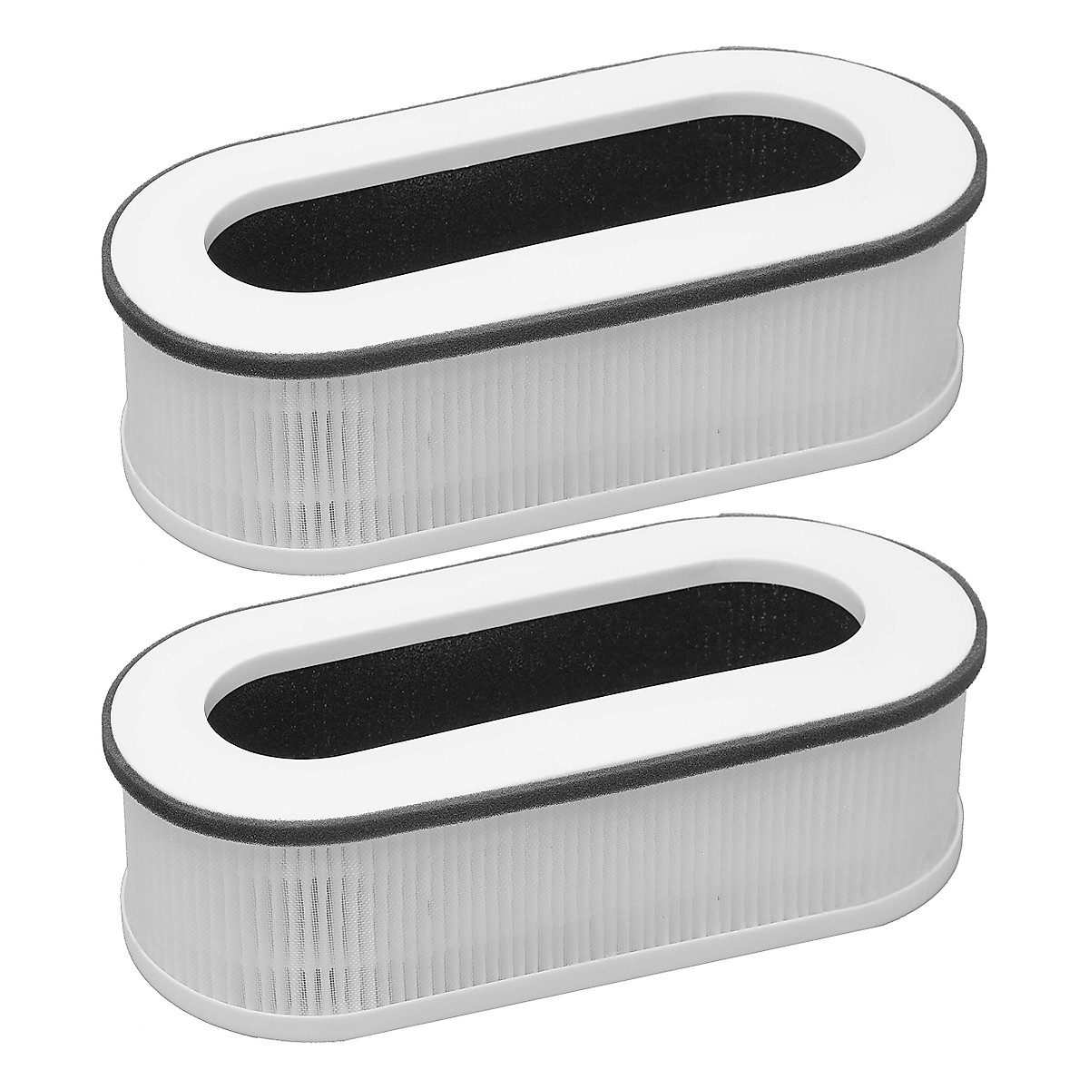 Rioche RP-AP068 H13 True HEPA 3-in-1 Replacement Filter, Compatible with RENPHO Compact Air Purifier RP-A068, 3-in-1 Pre-Filter, H13 True HEPA and Activated Carbon Filter, 2 Pack