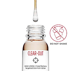 My Clarins NEW CLEAR-OUT Targeted Blemish Lotion|Dries Imperfections 1 Night After First Application*| Targets Blemishes|Visibly Minimizes Redness|Salicylic Acid|Vegan|Paraben & Sulfate-Free