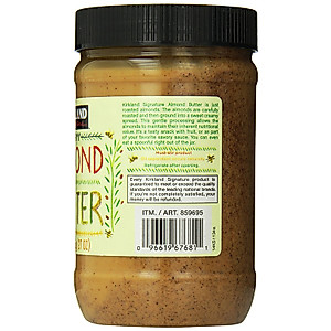 Kirkland Signature - Creamy Almond Butter, 27 Ounce - 3 Jars