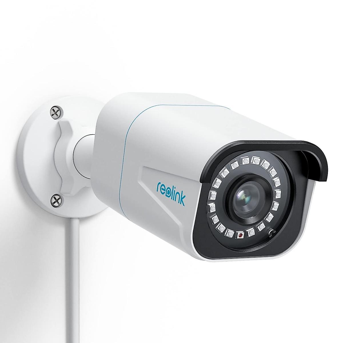 REOLINK 4K PoE NVR 8 Channel Pre-Installed 2TB HDD, 4K Ultra HD PoE Outdoor Security Cameras with Smart Detection, RLN8-410 NVR Bundle with RLC-810A and RLC-820A