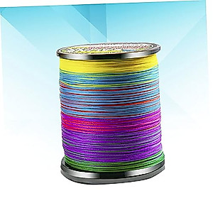 INOOMP Multicolour Fishing Line 3pcs Nylon line Clear Fishing Spool Nylon Thread Braided Wire Big Horse Anti bite line Fishing Wire