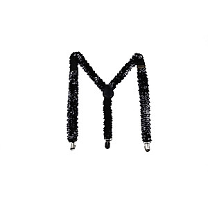 Fancy Clothing Womens Mime Artist Costume Set Black & White Silent Actor Dress Halloween Outfit (Large, Stripe)