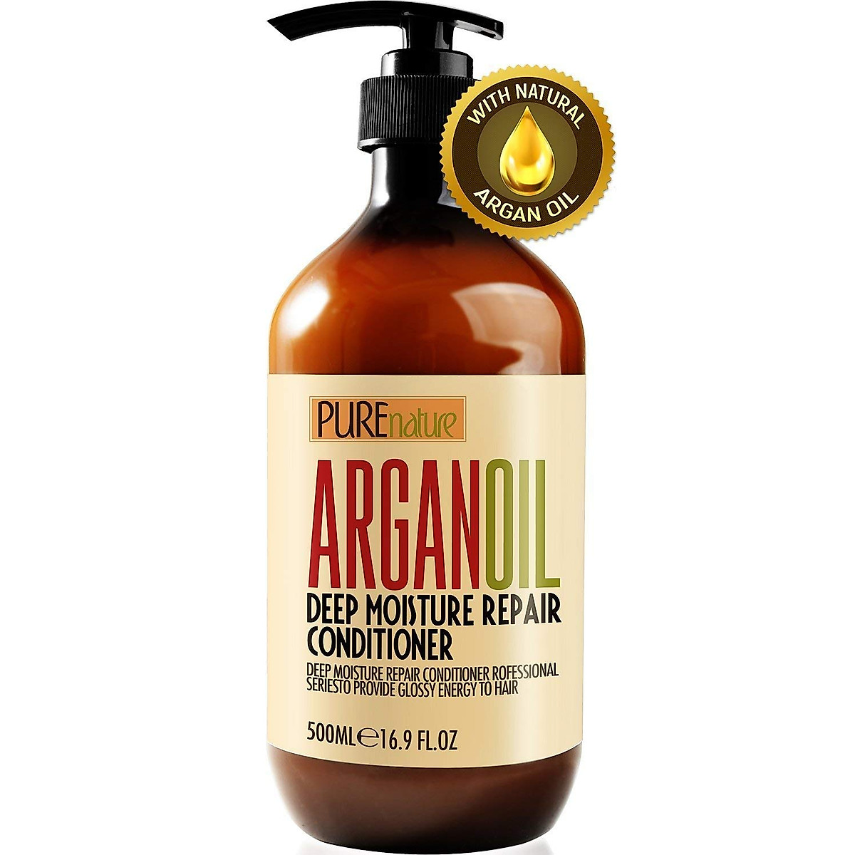 PURE NATURE Moroccan Argan Oil Conditioner and Hair Mask