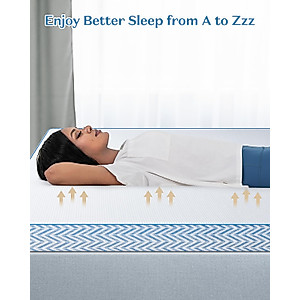 BedStory Firm Mattress Topper Queen XL, 2 Inch Foam Bed Topper High Density