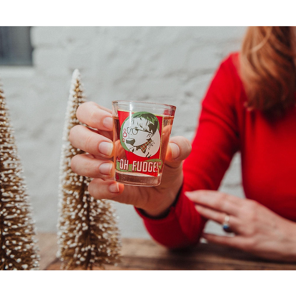 A Christmas Story Quotes 2-Ounce Mini Shot Glasses | Set of 4