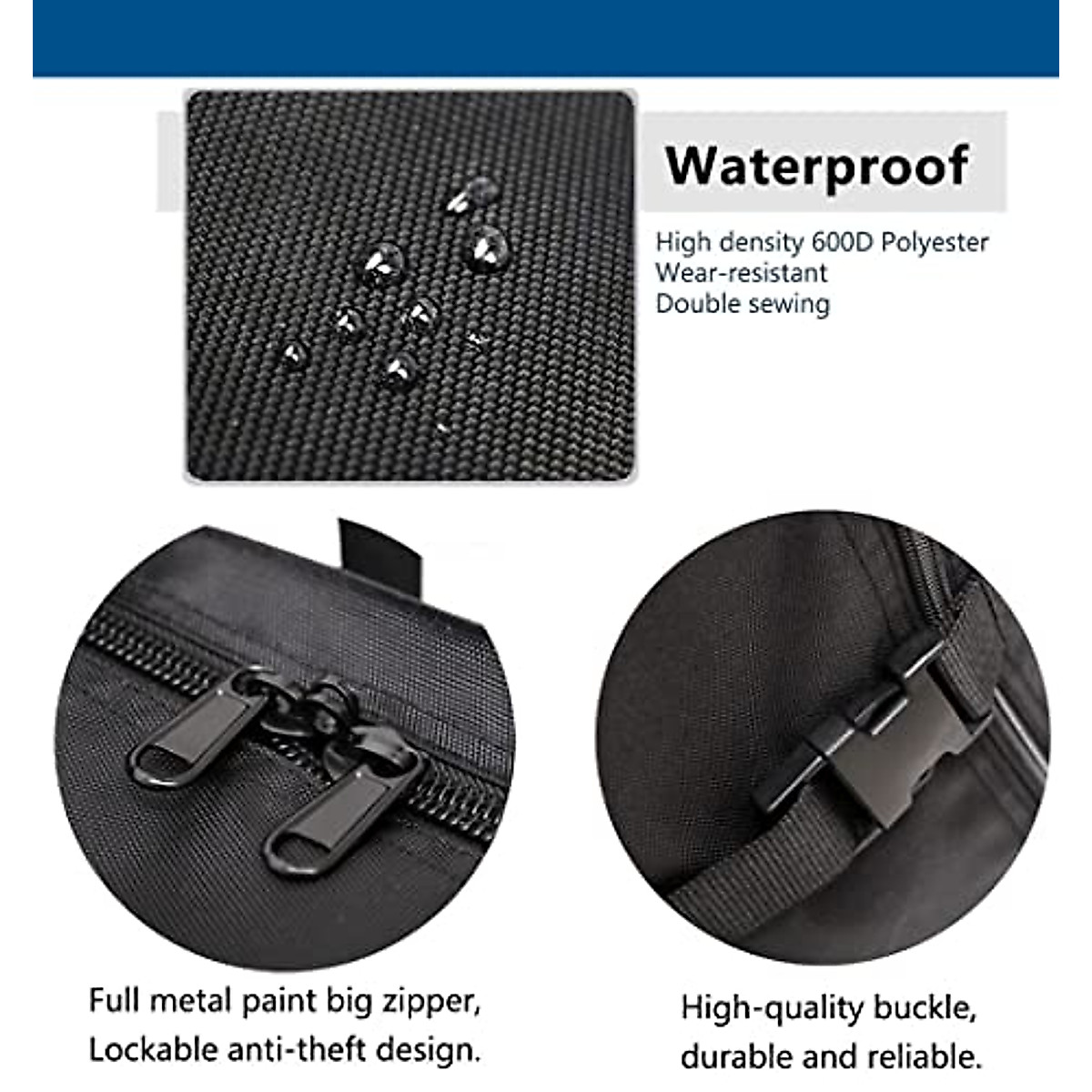 Arxus Large Duffel Bag, 120L Waterproof Carry on Weekend Overnight Storage Bag Over Luggage for Airline, Travel, Camping, Moving