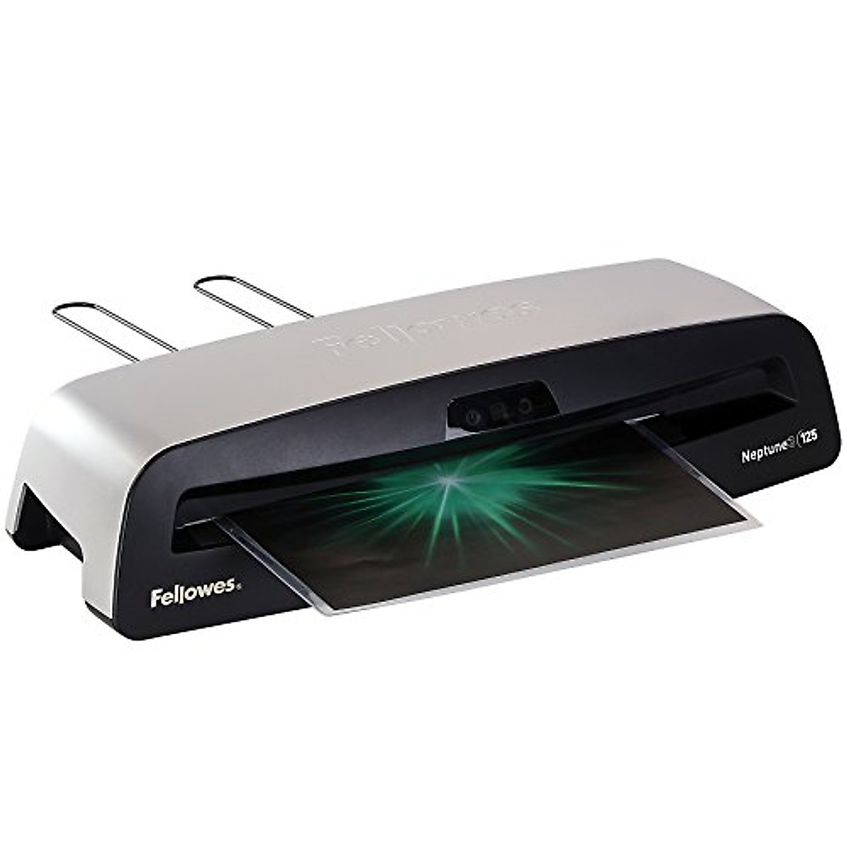 Fellowes Neptune 3 125 Laminator with 10 Pouches, 12.5 Inch (5721401), Silver, Black