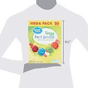 Great Value Tangy Fruit Smiles, 45 Oz. (Pack of 2)