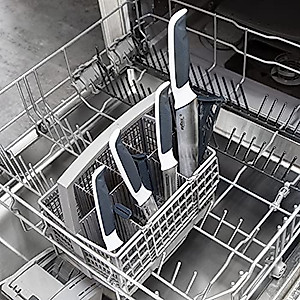 Zyliss E920242 Comfort 6 Piece Knife Set, Multiple Sizes, Japanese Stainless Steel, Multicolour, 6 x Kitchen Knives with Protection Covers, Dishwasher Safe