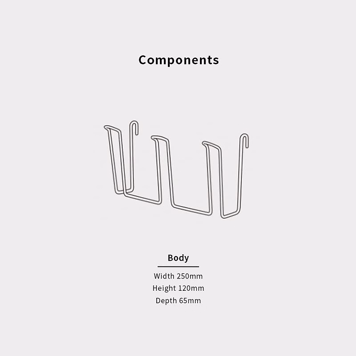 Stainless Cup and Chopping Board Rack from Korea