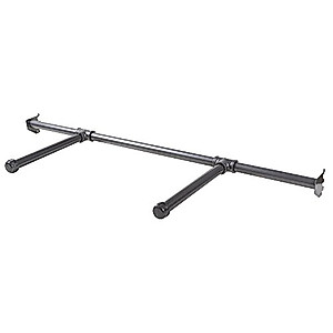 Econoco PSORFO48N Pipeline Hang bar with Two 12" Face Outs for Free Standing Wall Unit (Pack of 2)