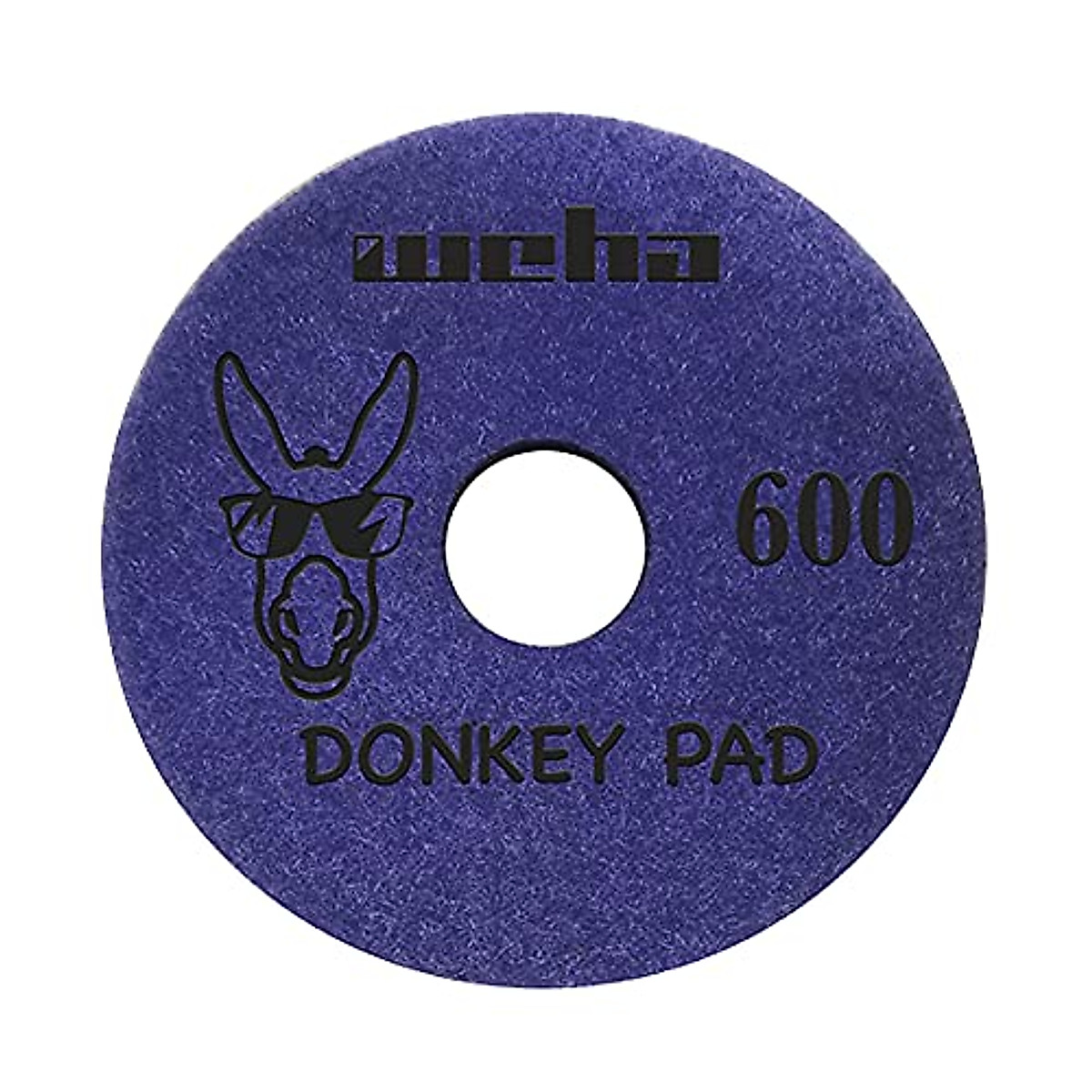 Weha 4 inch Donkey Quartz Face Polish Surface Polishing Pad – 600 Grit