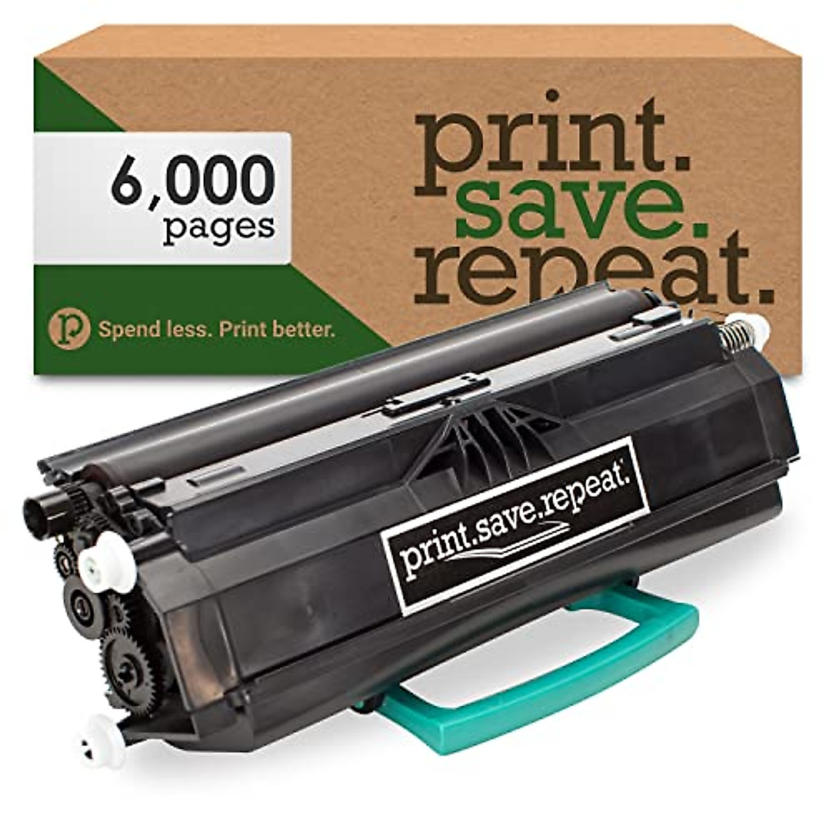 Print.Save.Repeat. Dell MW558 High Yield Remanufactured Toner Cartridge for 1720 Laser Printer [6,000 Pages]