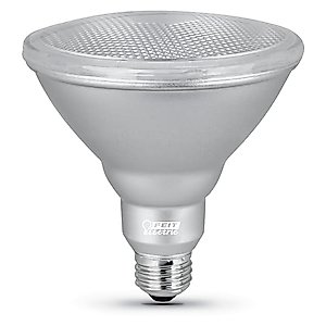 Feit Electric PAR38 LED Bulb, 90W Equivalent, Dimmable, 3000k Bright White, 1000 Lumen, 22 Year Lifespan, E26 Base, PAR38 Flood Light Bulb, CRI 90, Indoor/Outdoor, UL Listed, 1 Pack, PAR38DM/930CA