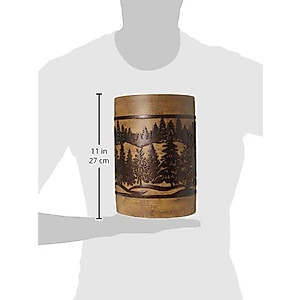 SKL Home Yellowstone Mountain Top Wastebasket