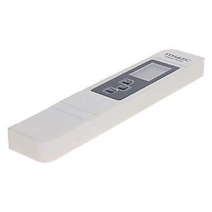 Othmro TDS & EC Tester TDS Three in one Handheld Tester 1-9990PPM 1 Resolution Plastic+304 Stainless Steel White 1PCS
