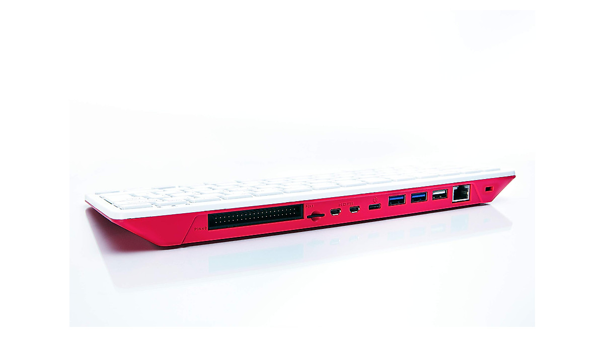 Raspberry Pi 400 Unit - Compact Personal Computer with 4GB RAM