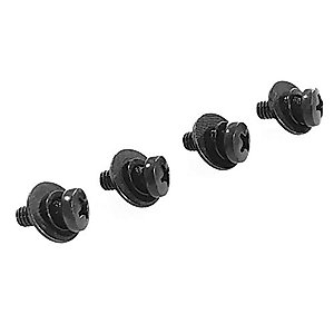 ReplacementScrews VESA Compatible M4 10mm TV/Monitor Wall Mount Screws for 75x75mm and 100x100mm Brackets. Metric Screws & Washers for Mounting Any TV/Monitor Brand.