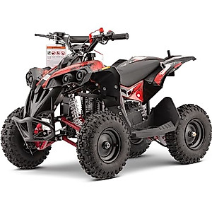 MotoTec Renegade 40cc 4-Stroke Kids Gas ATV Red