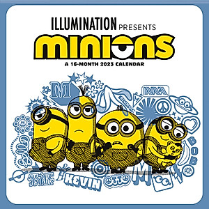 2023 Minions: The Rise of Gru Wall Calendar