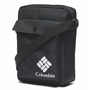 Columbia Unisex Zigzag Side Bag, Black, One Size
