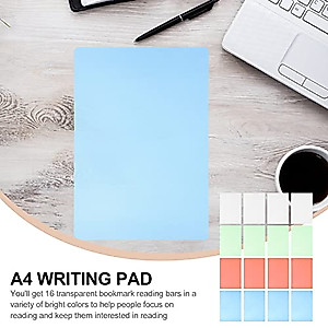 Clay Tools Home Tools 16Pcs Plastic A4 Writing Pads Translucent Test Paper Writing Boards Students A4 Writing Exam Mats for Home Offices (Mixed Color) Cutting Board Pottery Tools