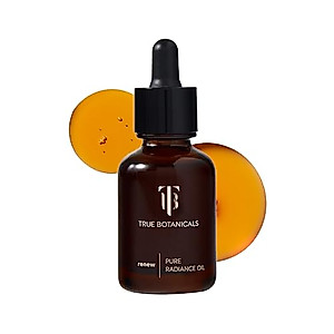 True Botanicals Renew Pure Radiance Oil | All Skin Types | Anti-Aging Face Oil w/Algae Extract | Treats Fine Lines & Wrinkles | Dermatologist Tested, All Natural, Vegan | 1 fl oz | 30 ml
