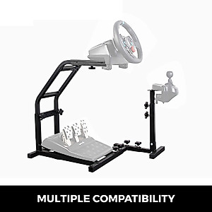 VEVOR G29, G27 and G25 Racing Simulator steering stand GT Racing Simulator steering stand, wheel support and pedal not included