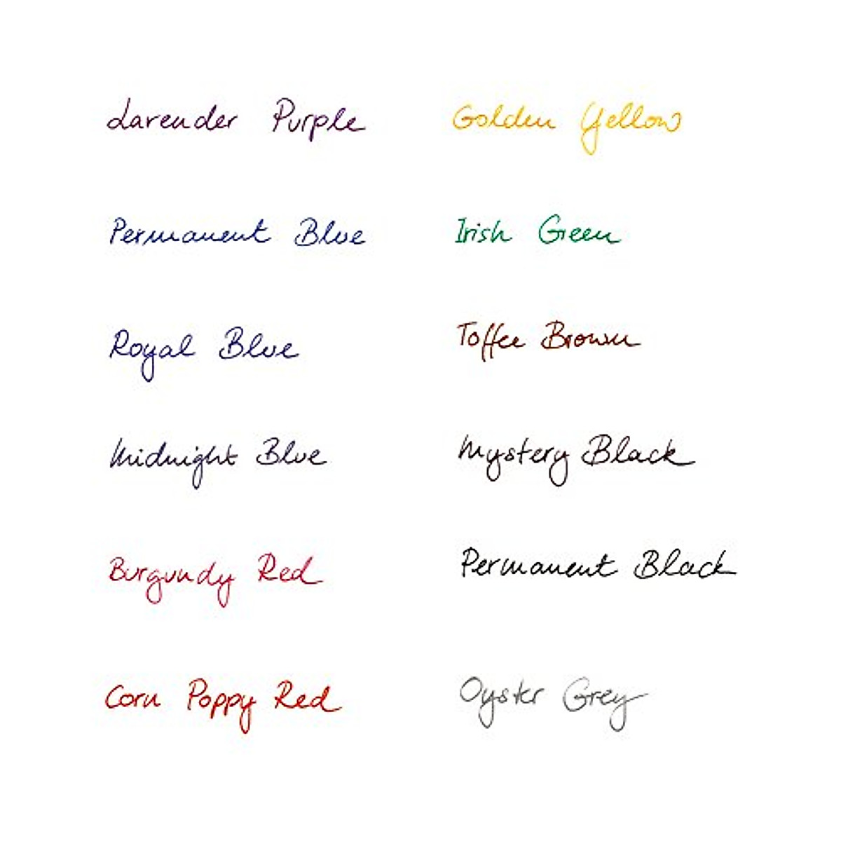 Montblanc Ink Cartridges Toffee Brown 105189 – Short International Standard Fountain Pen Refills in Chocolate Brown – 8 Pen Cartridges